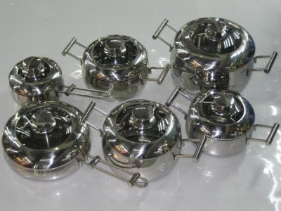 Supply STAINLESS STEEL PRANDELLI 12PCS APPLE COOKWARE SET-B-