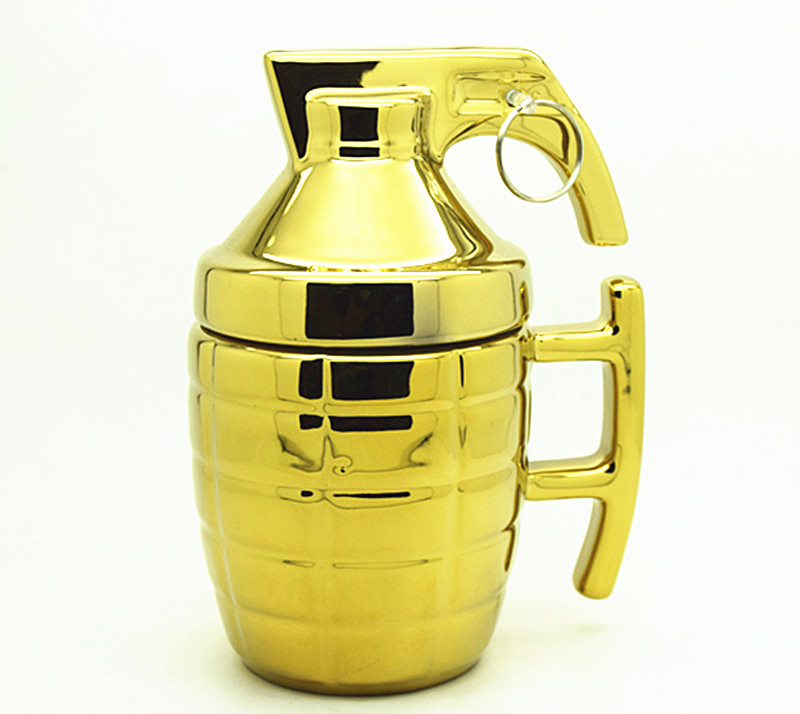 Supply Creative gift hand grenade Cup grenade Cup outdoor mug-