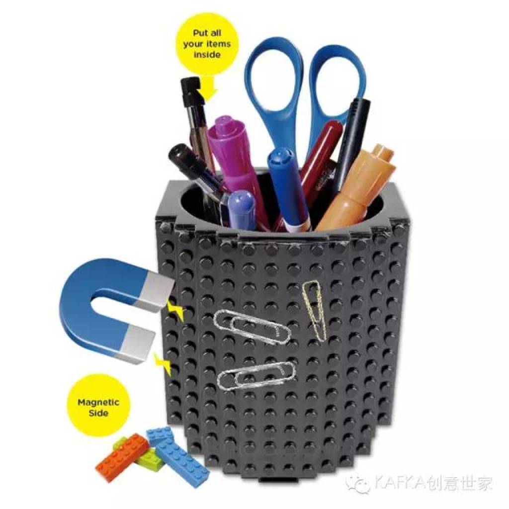 Supply Innovative new building blocks LEGO pen storage pen holder-