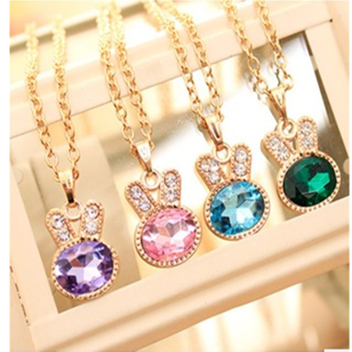 Supply Special green full Diamond Crystal Cute Bunny Rabbit control ...