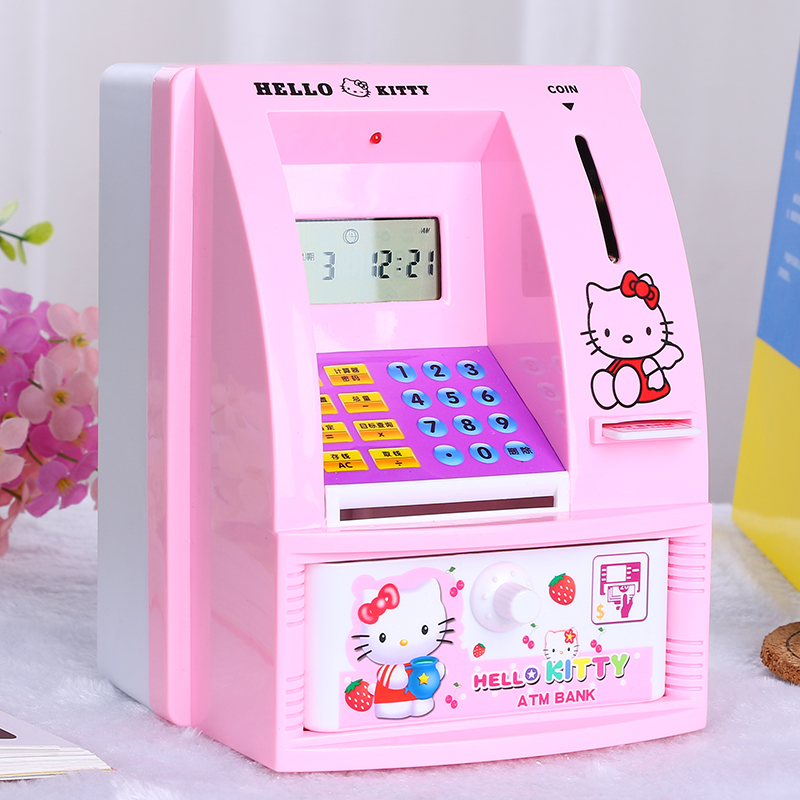 Supply Children's toys imitate ATM cash machine deposit box cartoon ...