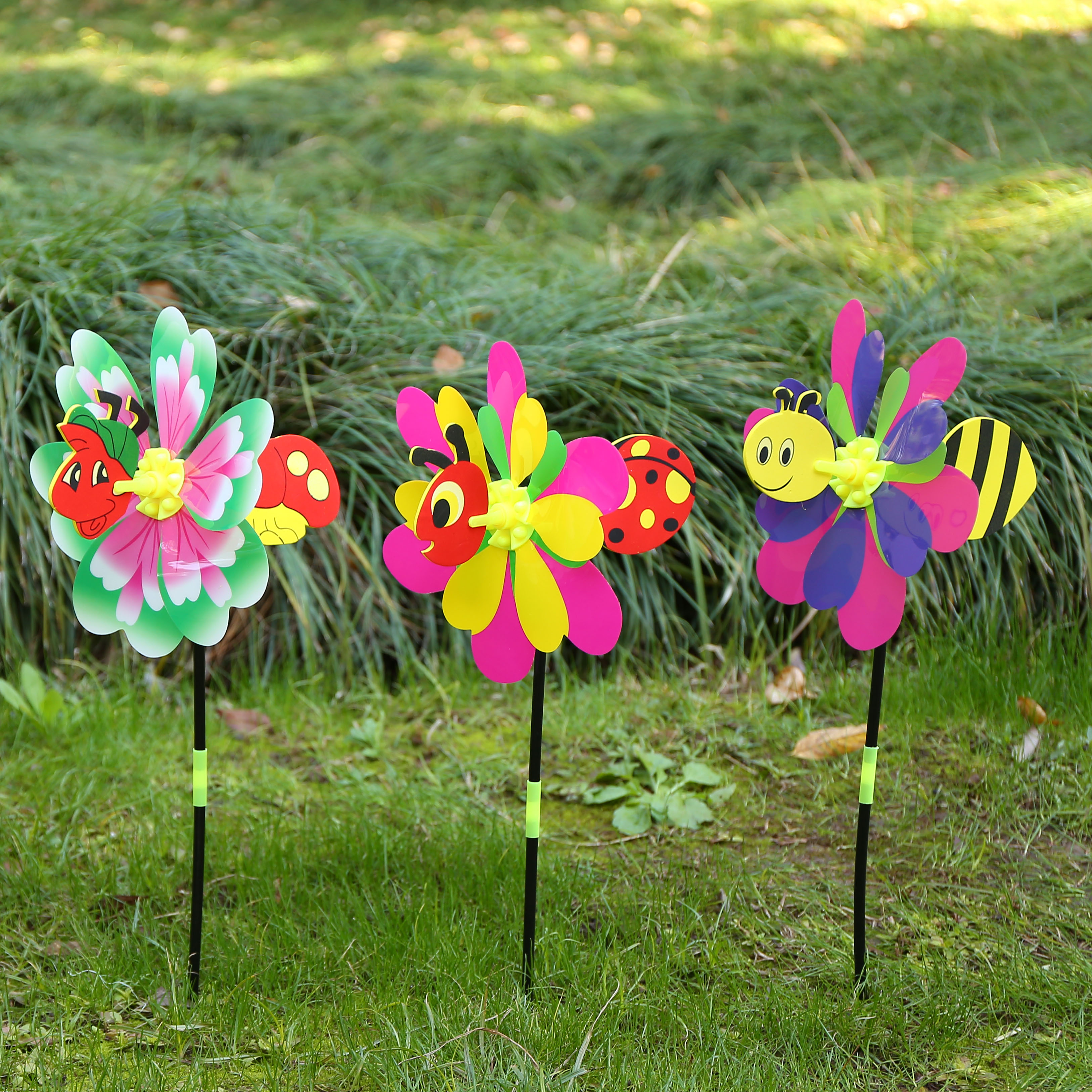 Supply New PVC plastic windmill outdoor decoration windmill toys ...