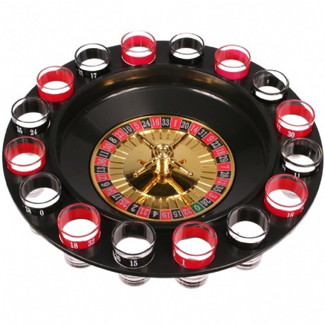 Supply ROULETTE DRINKING GAME16 cups wine set Russian roulette drinking ...