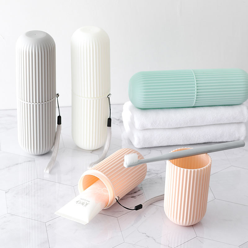 Supply Travel portable picking toothbrush case mouthwash cup creative ...