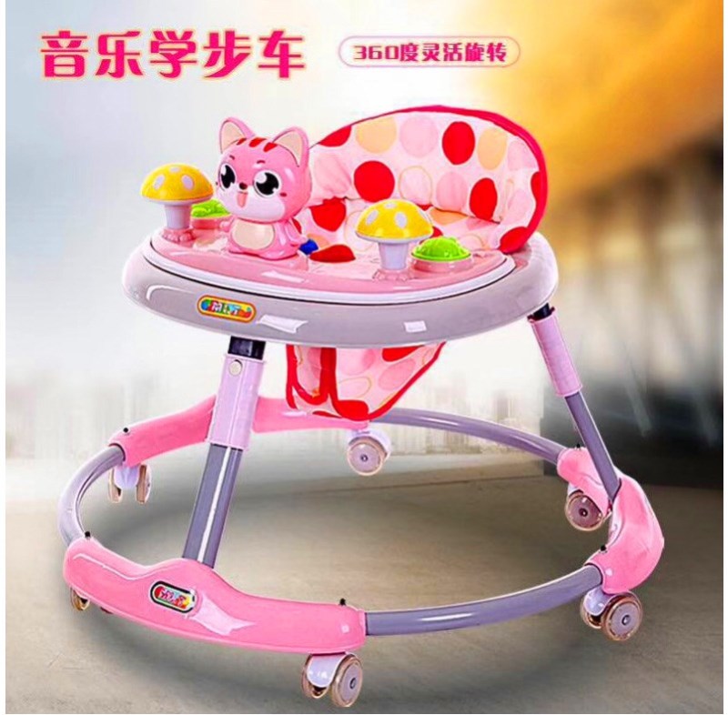 Baby Walker 6/7-18 Months Baby Boy Girl Young Children Can Sit Folding ...