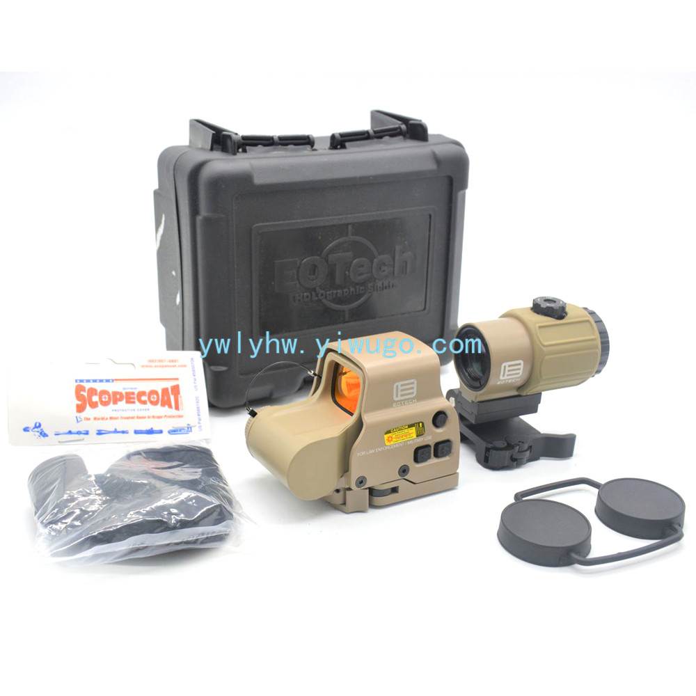 新款G43金属558全息3X增倍镜MRO红点侧翻 EXPS放大镜_义乌猎鹰户外_义乌购