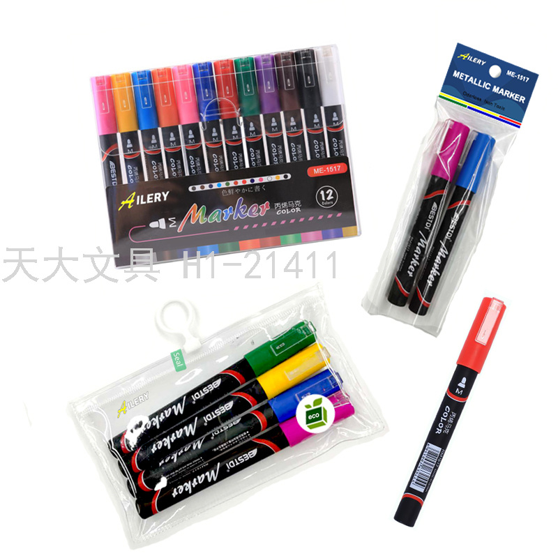 Supply Acrylic Marker Pen Marker Package Marker-