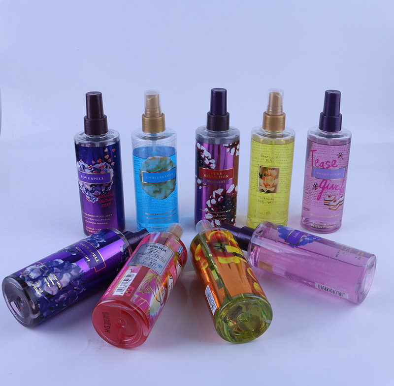 Wholesale OEM Foreign Trade Perfume Spray Air Freshener Body Mist 250ml