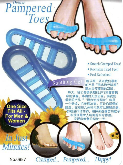 Trapezoidal Silicone Foot Ring