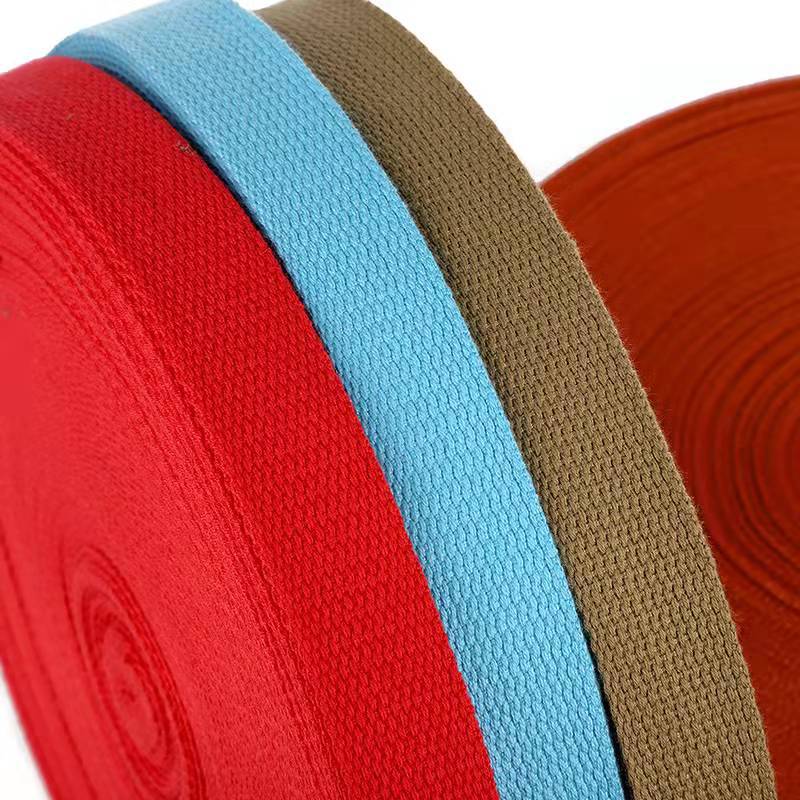 Color Thickness 1.4mm polyester Cotton Canvas Strap Book Bag Strap ...