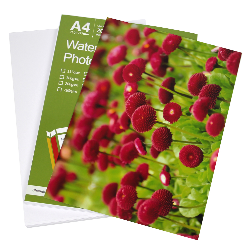 180G Photo Paper Photo Printing Paper A4 Highlight Photo Paper 20 ...