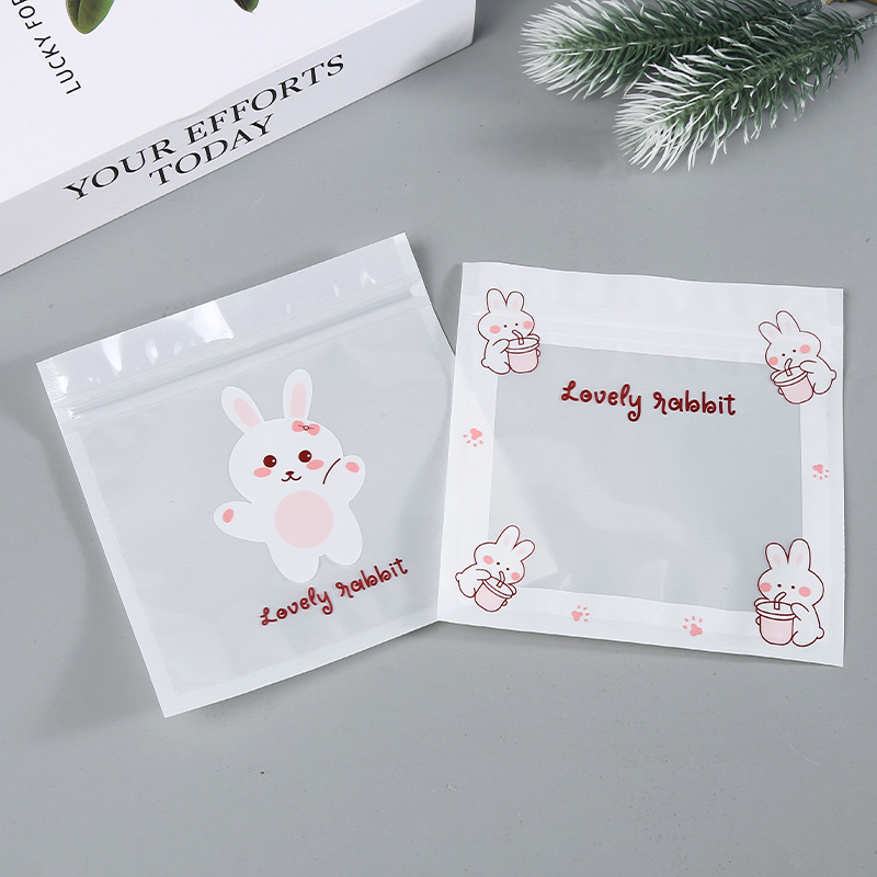 cute cartoon ziplock bag large wholesale jewelry jewelry bag printed ...